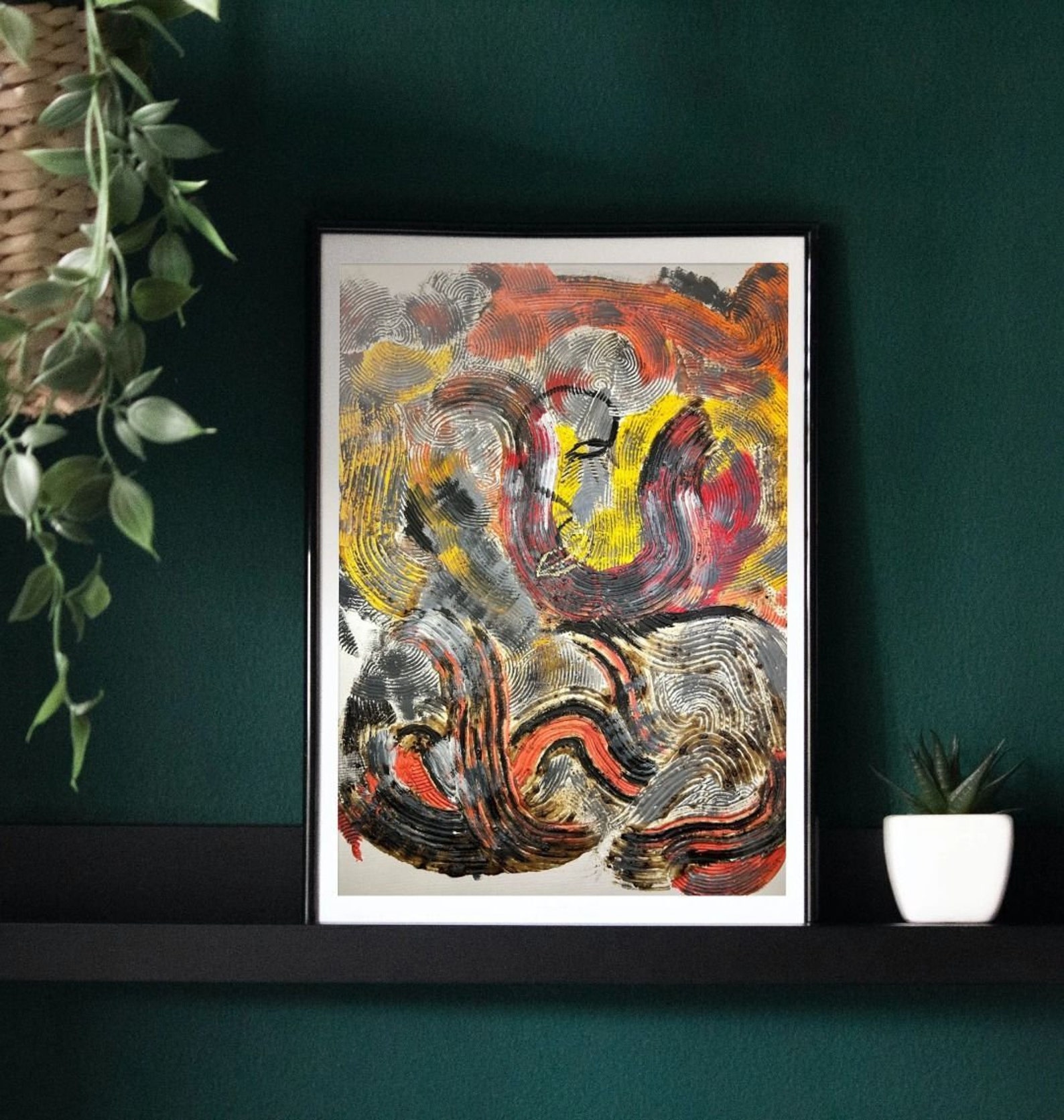 Original Hidden Eye Art Print - Etsy