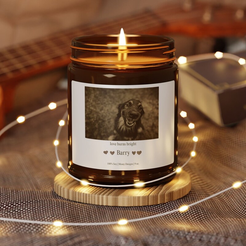 Pet Memorial Candle - Etsy