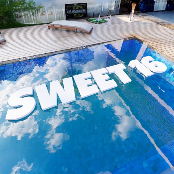 Floating Pool Letters - Etsy