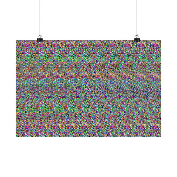 Stereogram Poster - Etsy