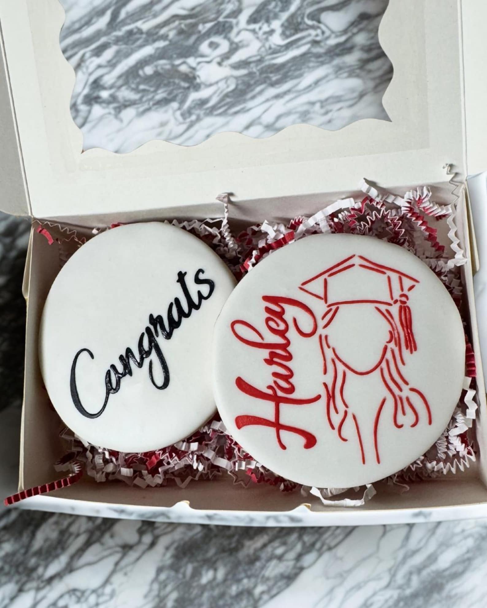Custom Graduate Cookie Stencil Line Drawing Graduation 2025 Girl ...