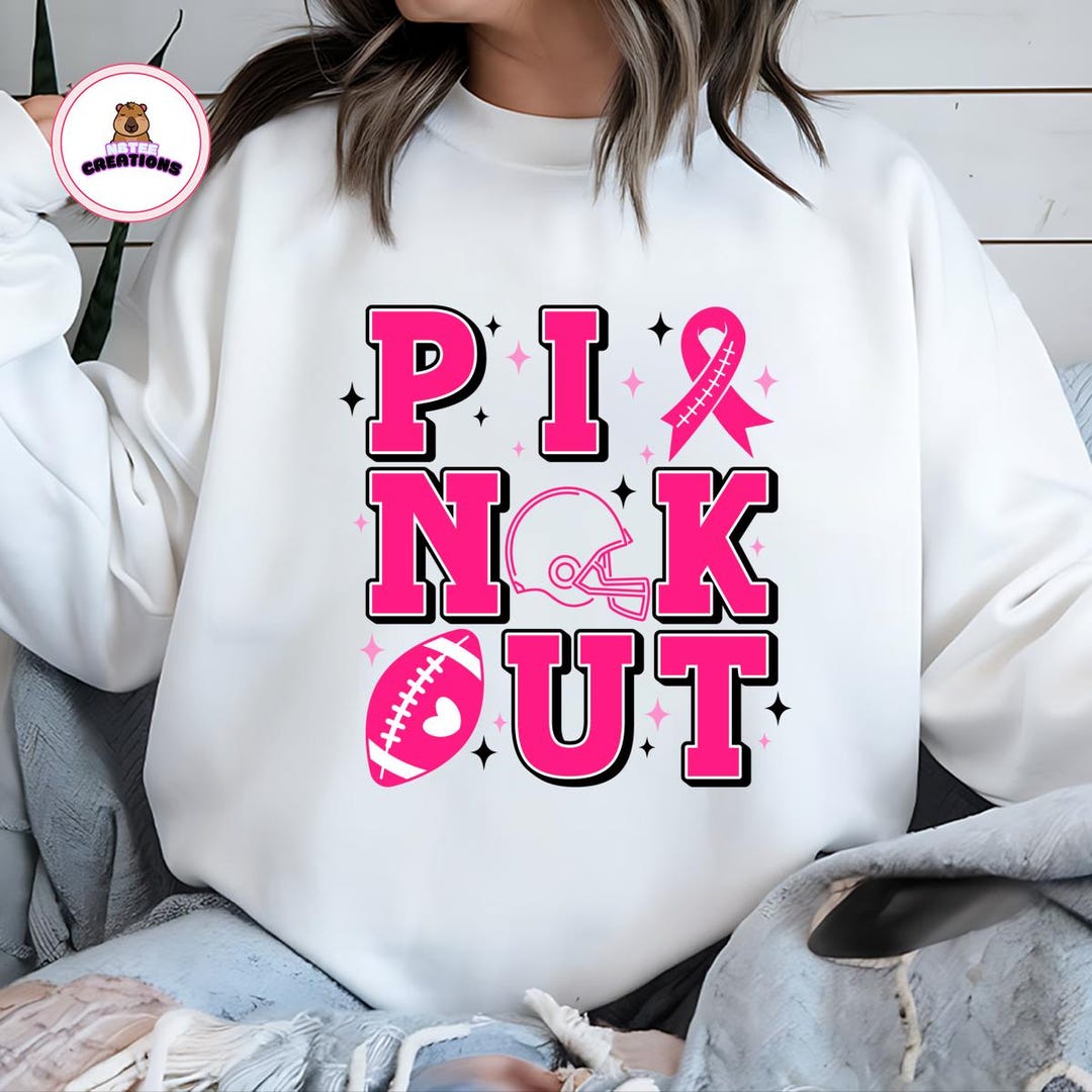 Pink Out Svg, Png, Pdf, Dxf, Eps, Breast Cancer PNG, We Were Pink Svg ...