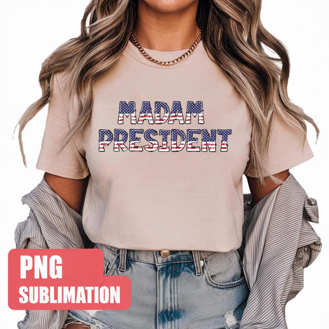 Retro Madam President Png, Girl Power, Women's Rights, POTUS 2024 ...