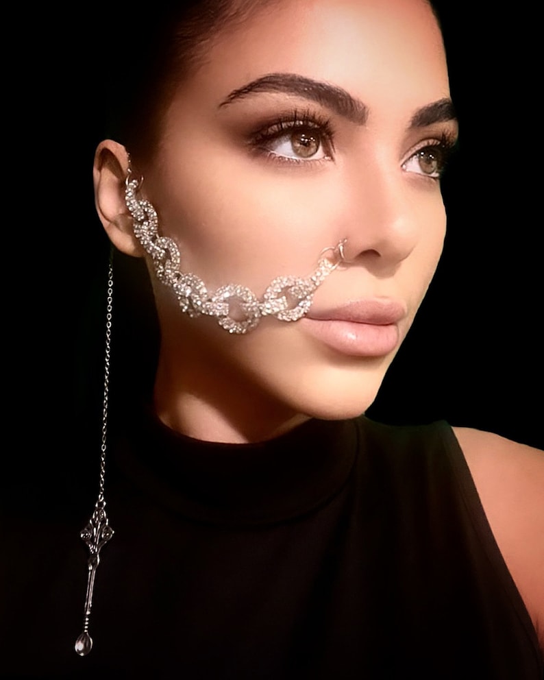 OA Nose Chain - Etsy