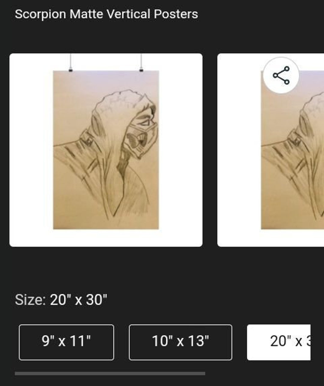 Scorpion Matte Vertical Posters - Etsy