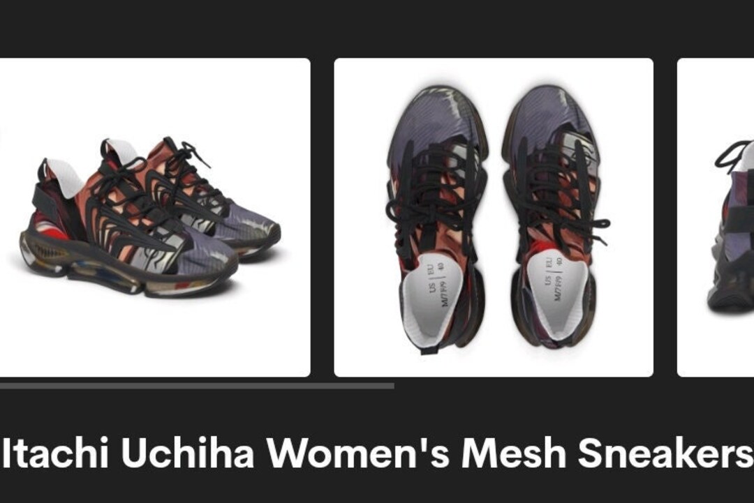 Itachi Uchiha Women's Mesh Shoes - Etsy