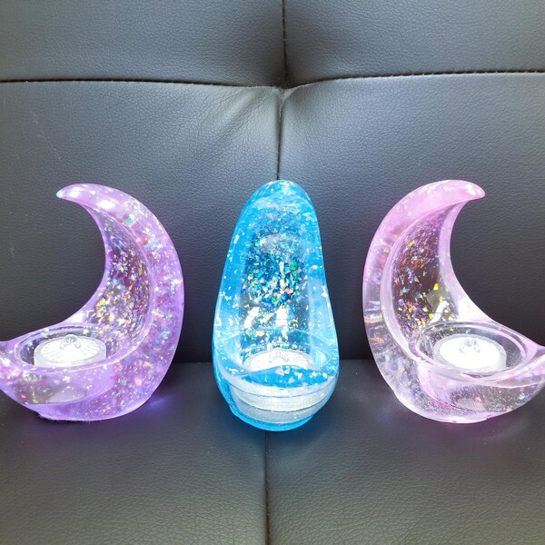Moon Candle Holder - Etsy