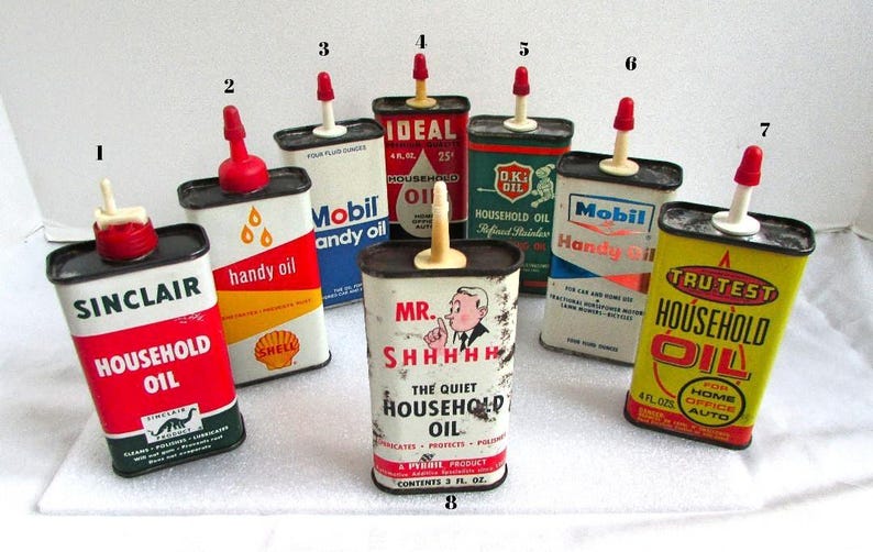 Vintage Collectible Handy Oiler Tin Can Sold by the Piece - Etsy