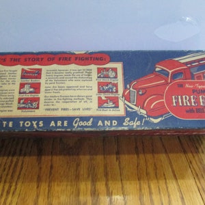 Vintage Wyandotte Pumper Fire Engine 428 With Original Box - Etsy