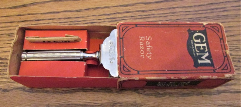 Vintage Gem Patd 1912 Safety Razor - Etsy