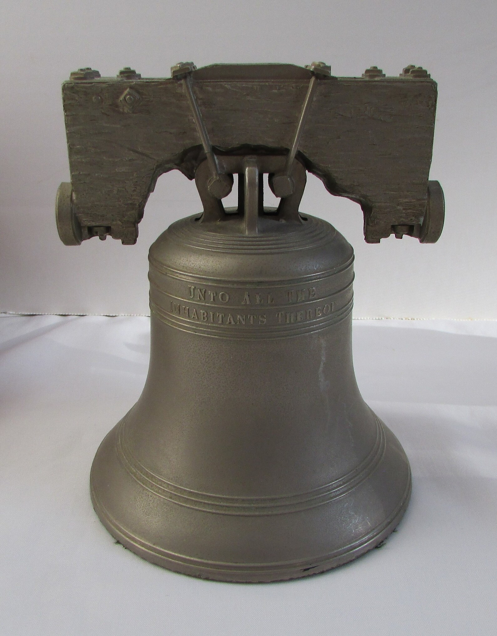 Vintage J. L. Houck Liberty Bell Bank Metal Still Bank - Etsy