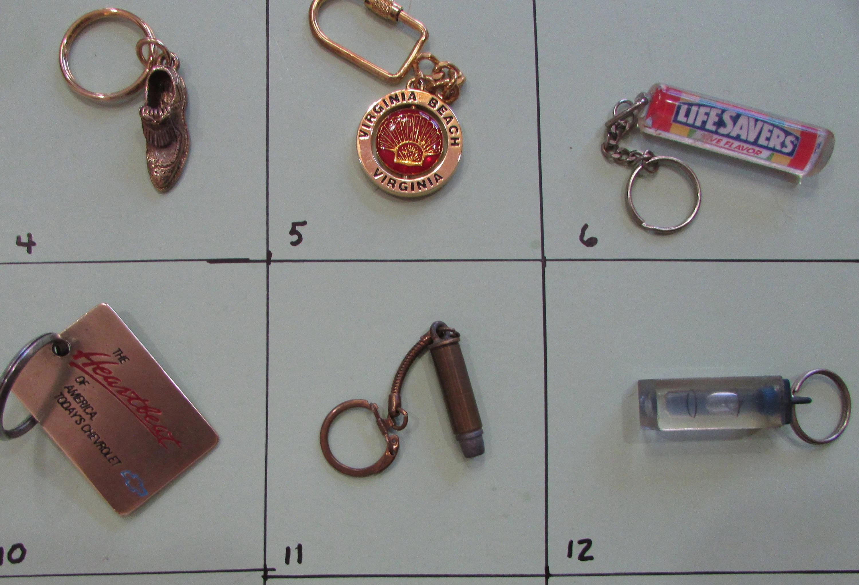 Vintage Collectible Key Chains 50s 60s 70s - Etsy