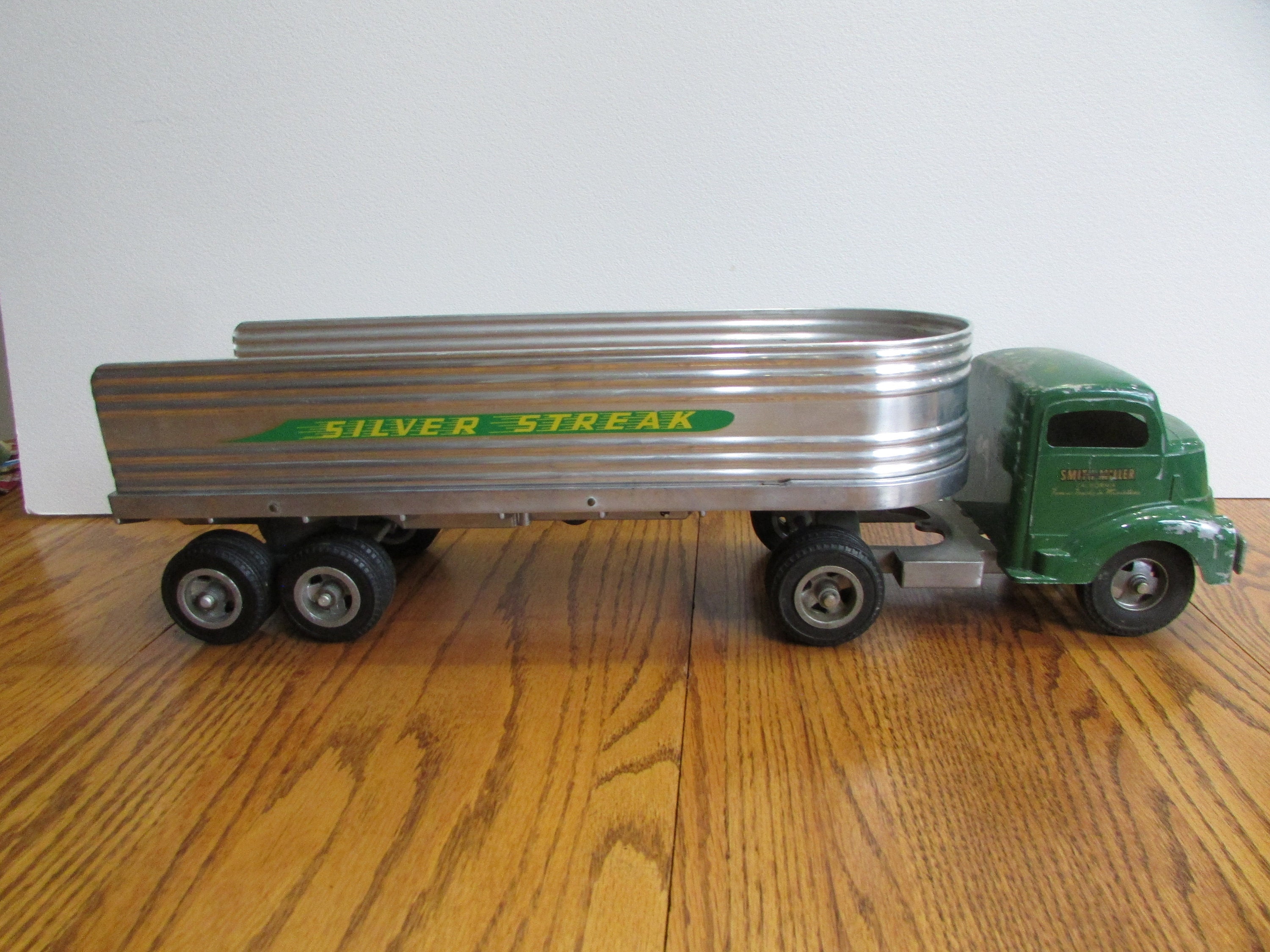 Antique Smith Miller Silver Streak Fruehauf Toy Truck and Trailer - Etsy