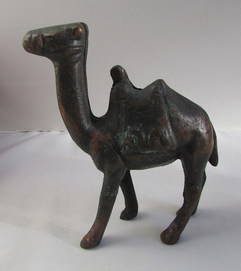 Vintage Camel Cast Iron Still Bank - Etsy