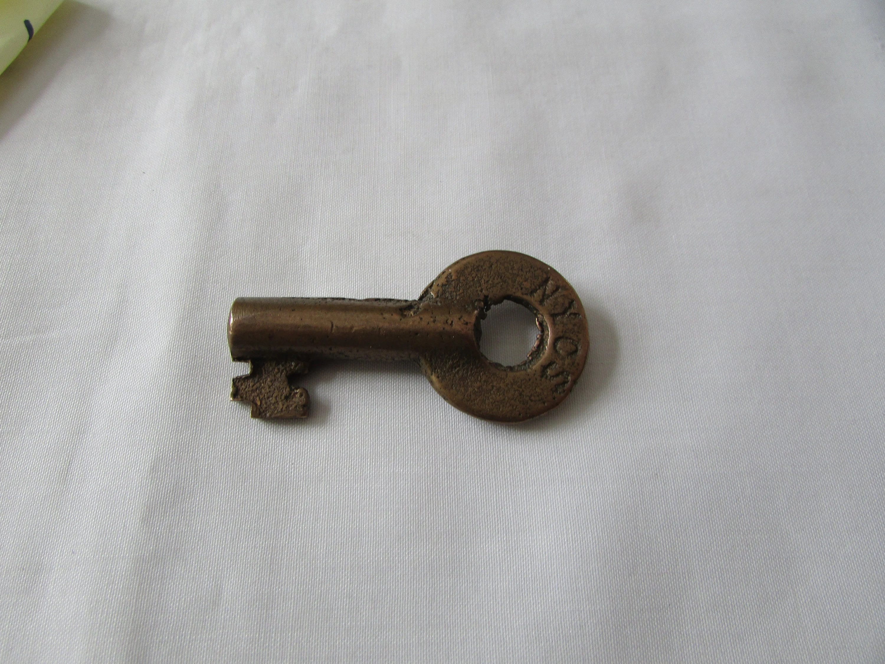 Vintage NYCS New York Central System Railroad Brass Key - Etsy