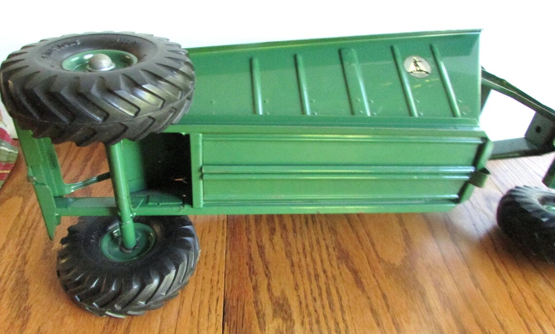 Doepke Model Toys Euclid Pioneer Bottom Dump Earth Mover Green Toy - Etsy