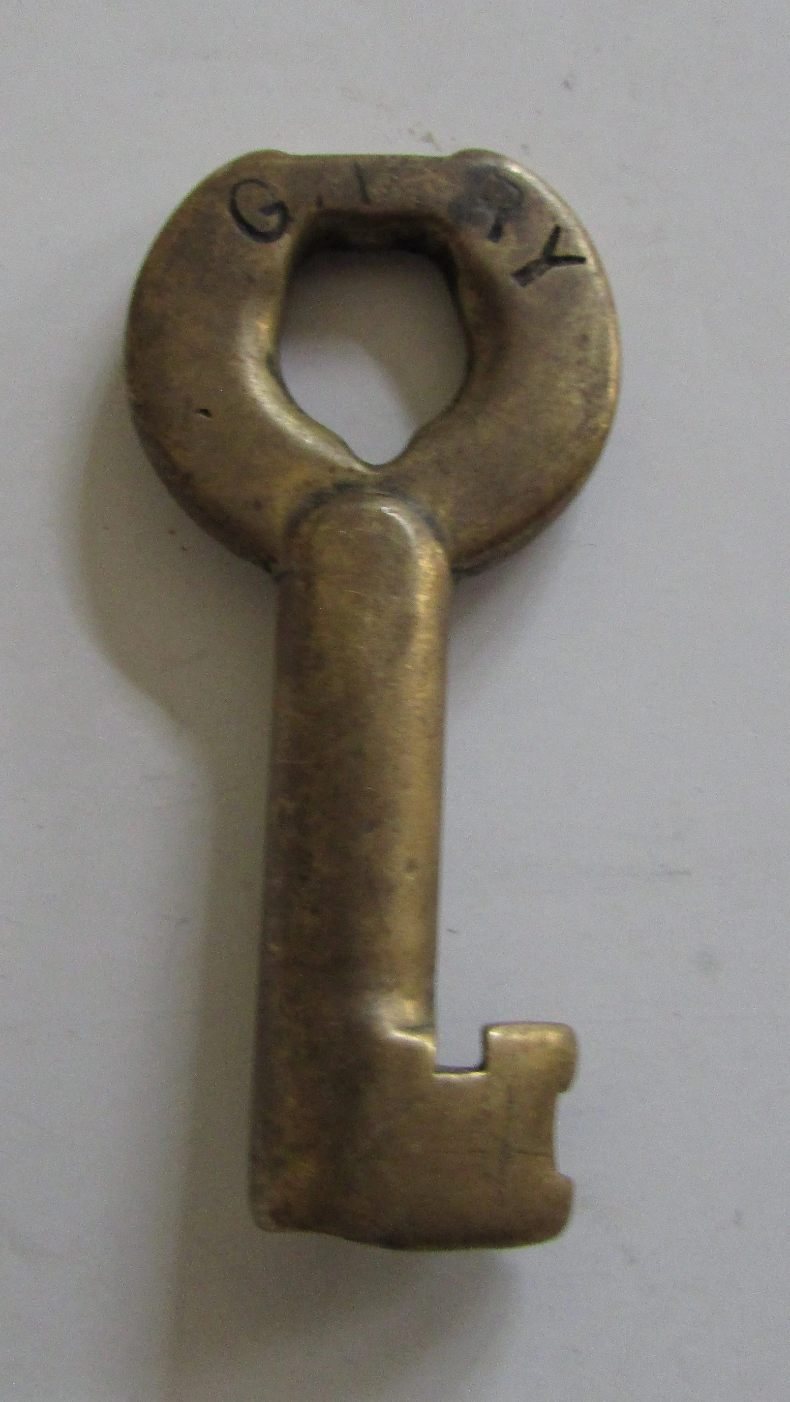 Antique GTRY Grand Trunk Railway Brass Railroad Switch Key S - Etsy