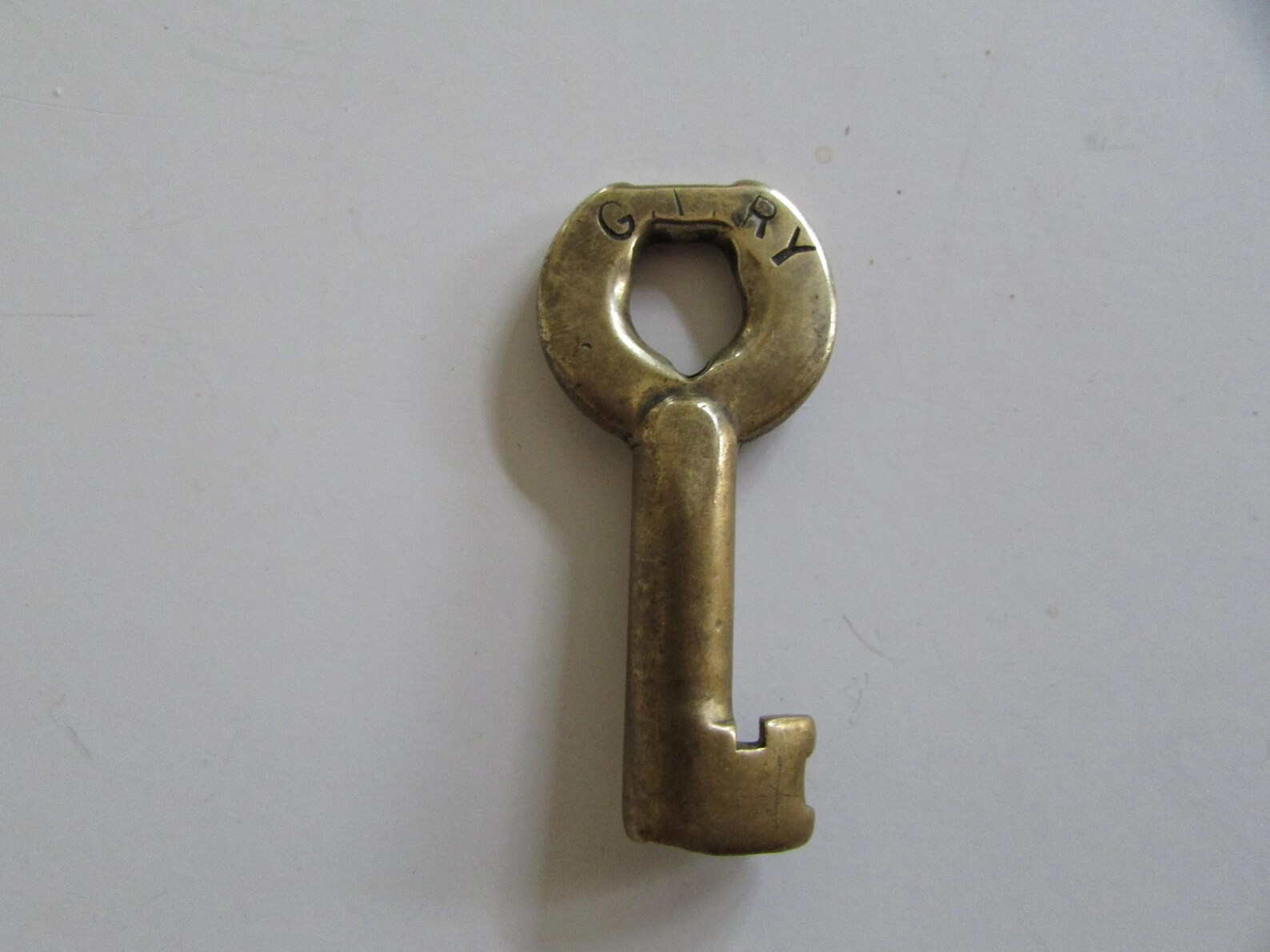 Antique GTRY Grand Trunk Railway Brass Railroad Switch Key S - Etsy