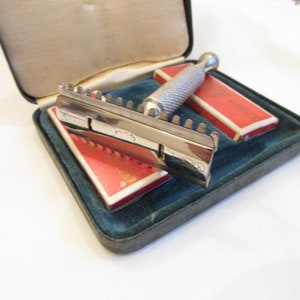 Vintage Durham Duplex Safety Razor W/ Case & Blades - Etsy