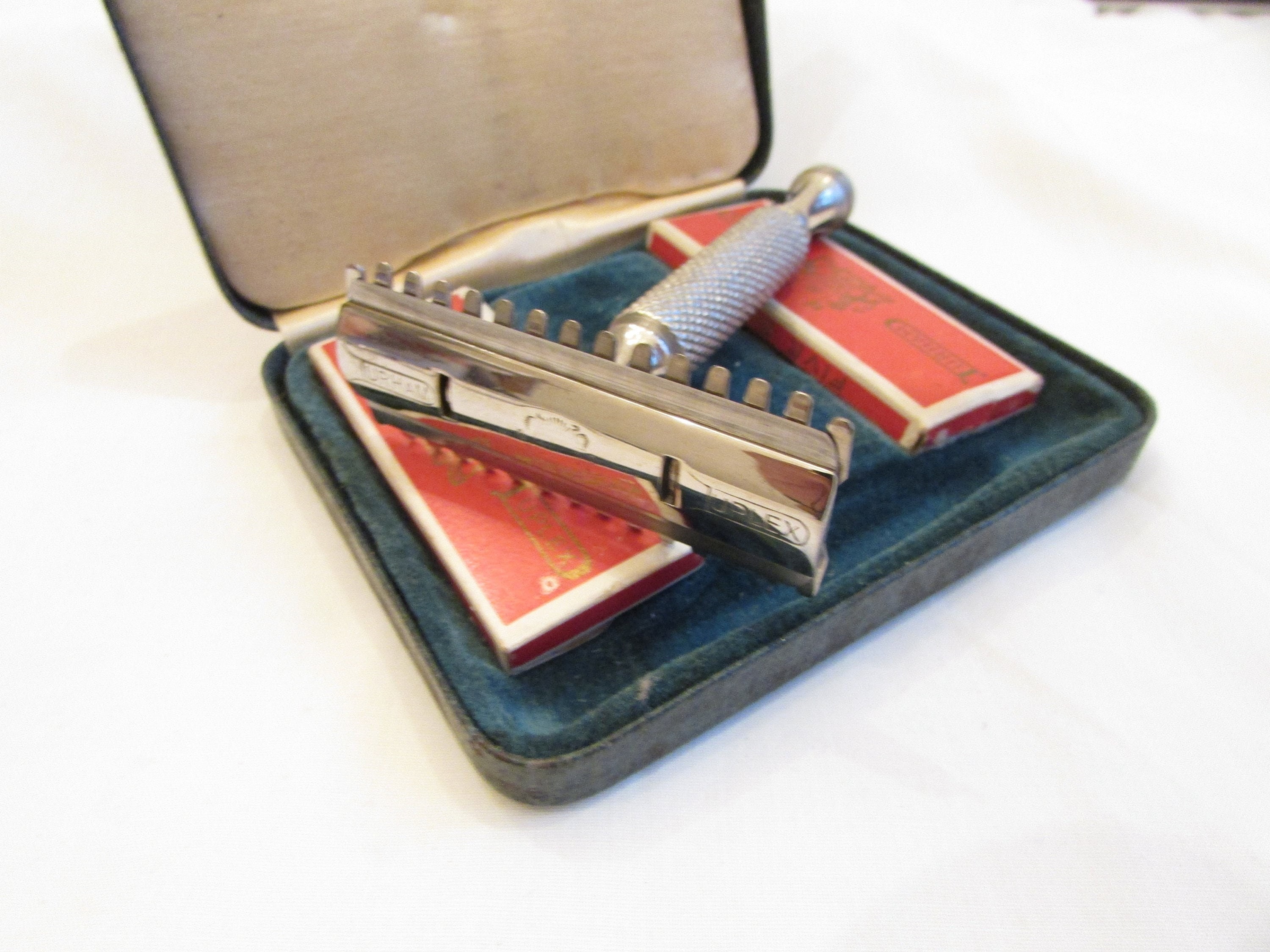 Vintage Durham Duplex Safety Razor W/ Case & Blades - Etsy