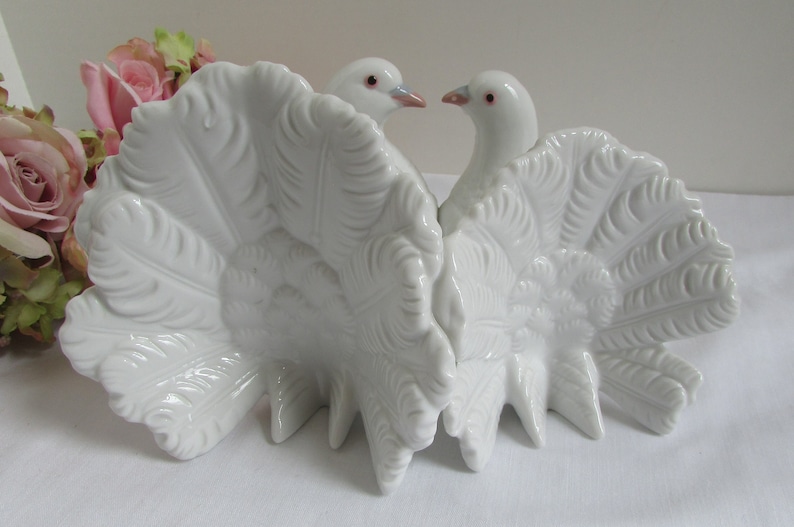Vintage Lladro "love Doves" Figurines #1169 - Etsy