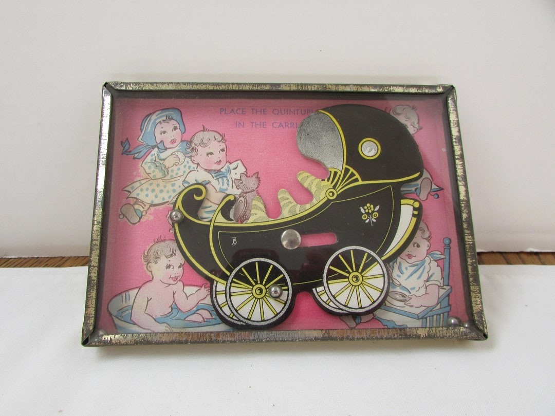 Vintage 1940s "bar Zim Toy Mfg. Co. Inc." Dexterity Game Toy - Etsy
