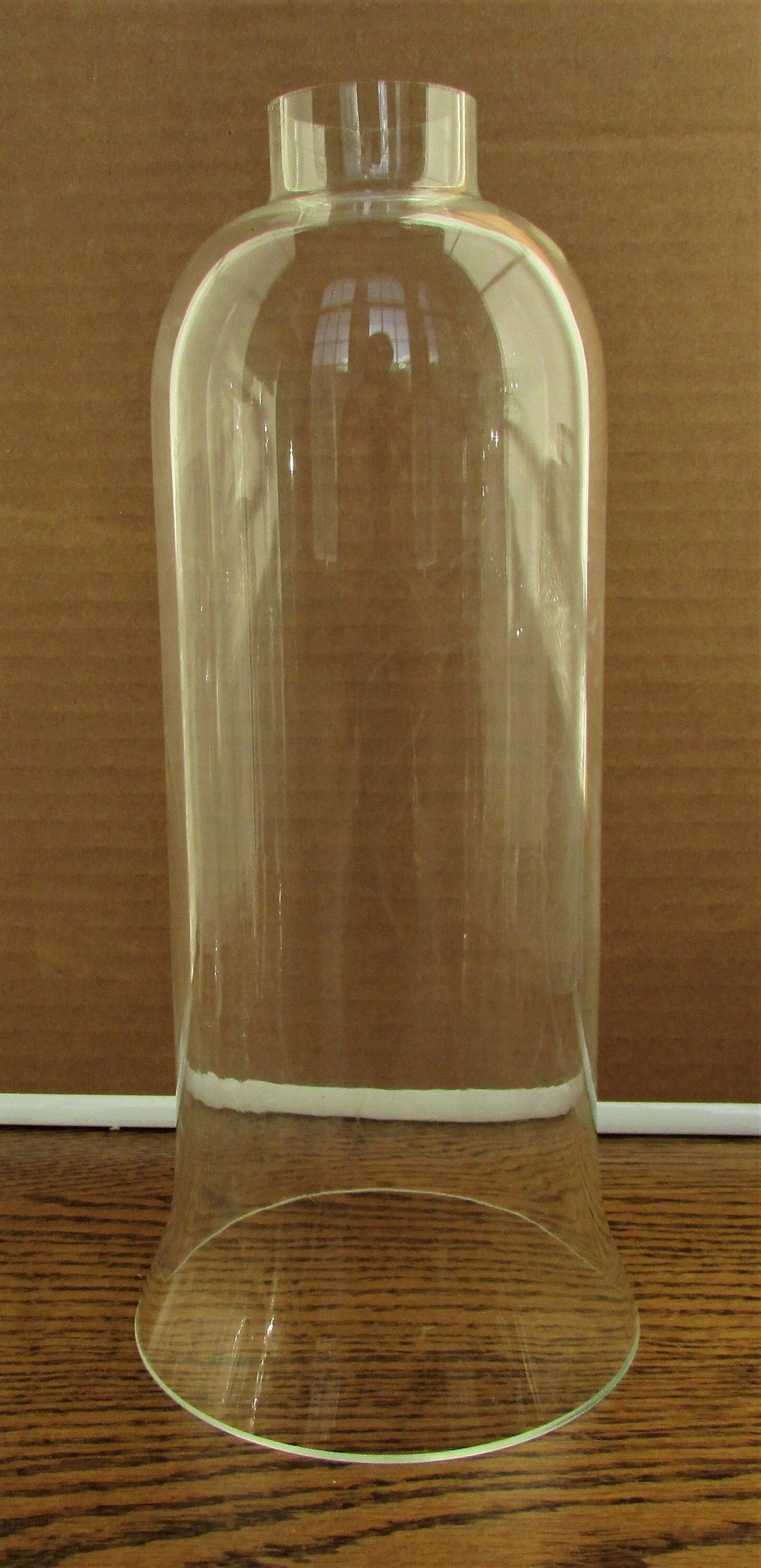 Vintage Open Top Glass Hurricane Chimney Shades 10 1/4tall X 1 5/8 ...