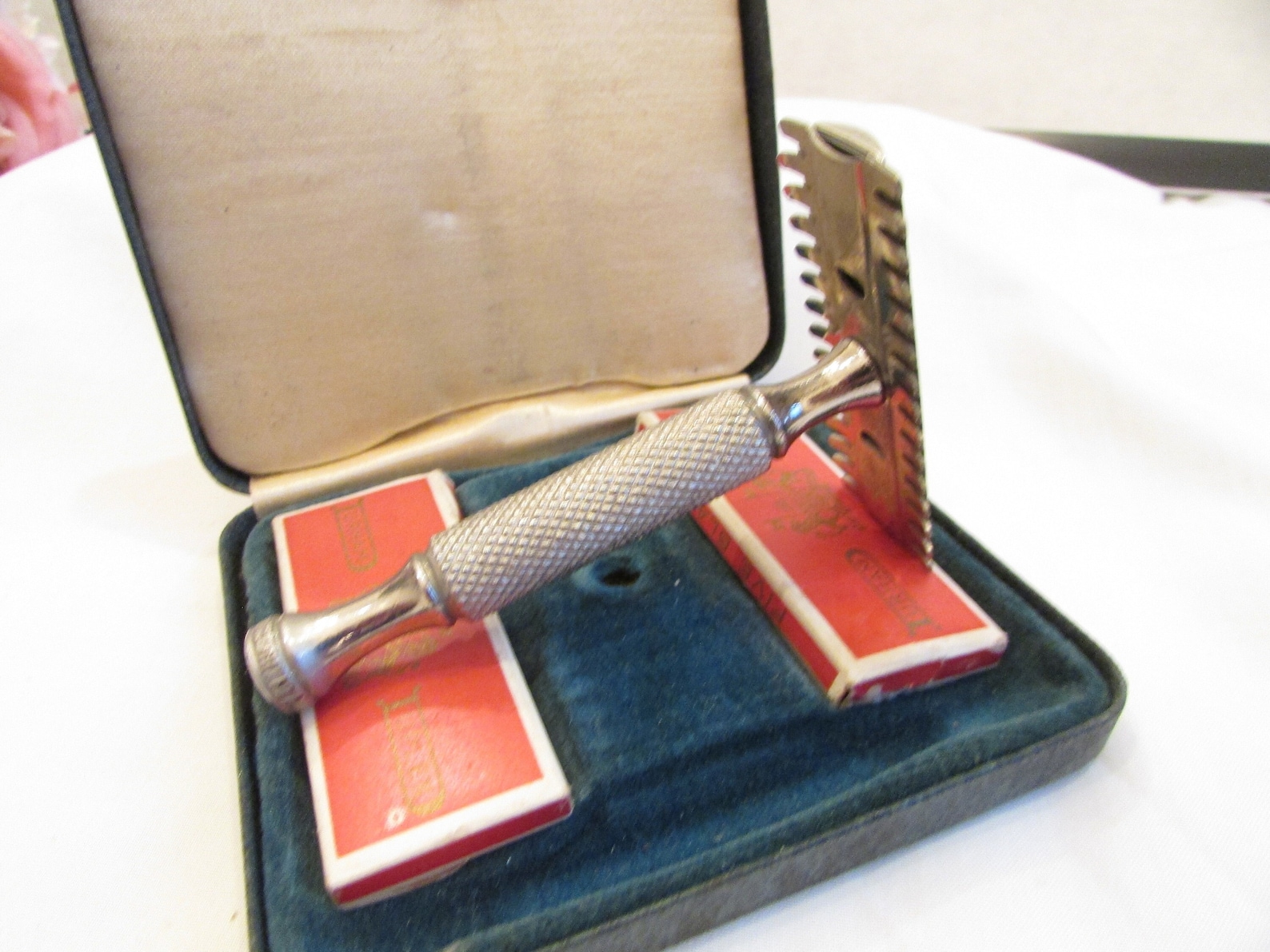 Vintage Durham Duplex Safety Razor W/ Case & Blades - Etsy