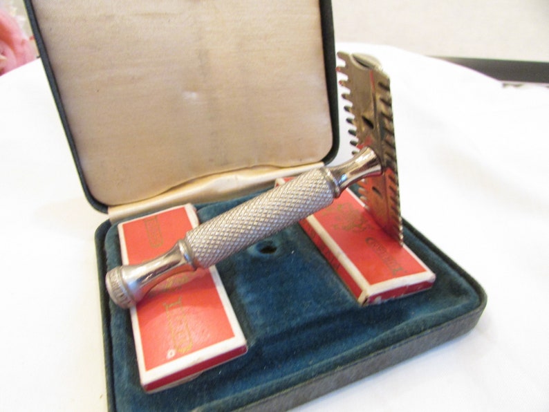 Vintage Durham Duplex Safety Razor W/ Case & Blades - Etsy