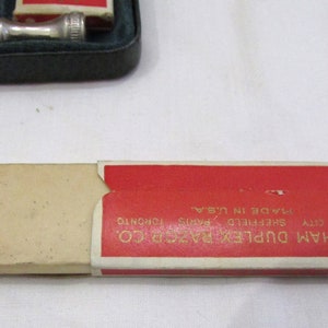 Vintage Durham Duplex Safety Razor W/ Case & Blades - Etsy