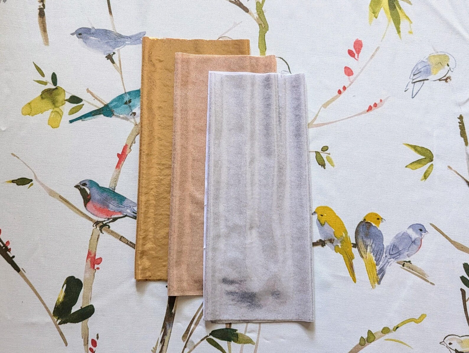 Metallic Drapes for DIY Seasonal Color Analysis (now With Rose Gold ...