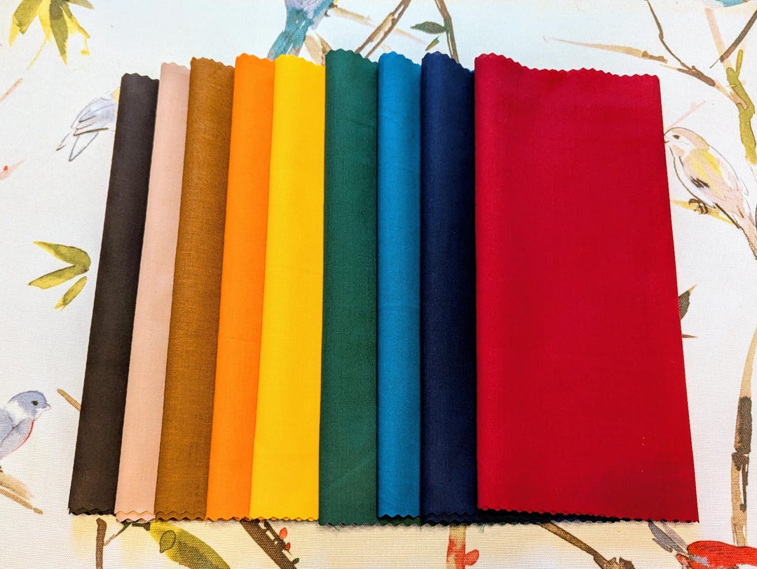 Autumn Themed Fabric Drapes for DIY Seasonal Color Analysis - Etsy