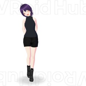 Raven Vtuber - Etsy