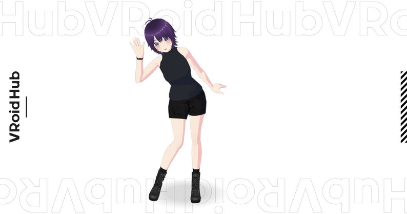 Raven Vtuber - Etsy