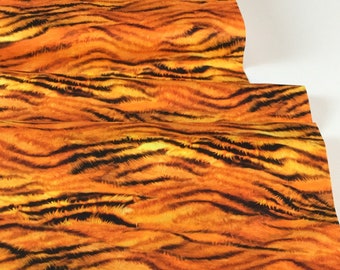 Tiger fabric | Etsy