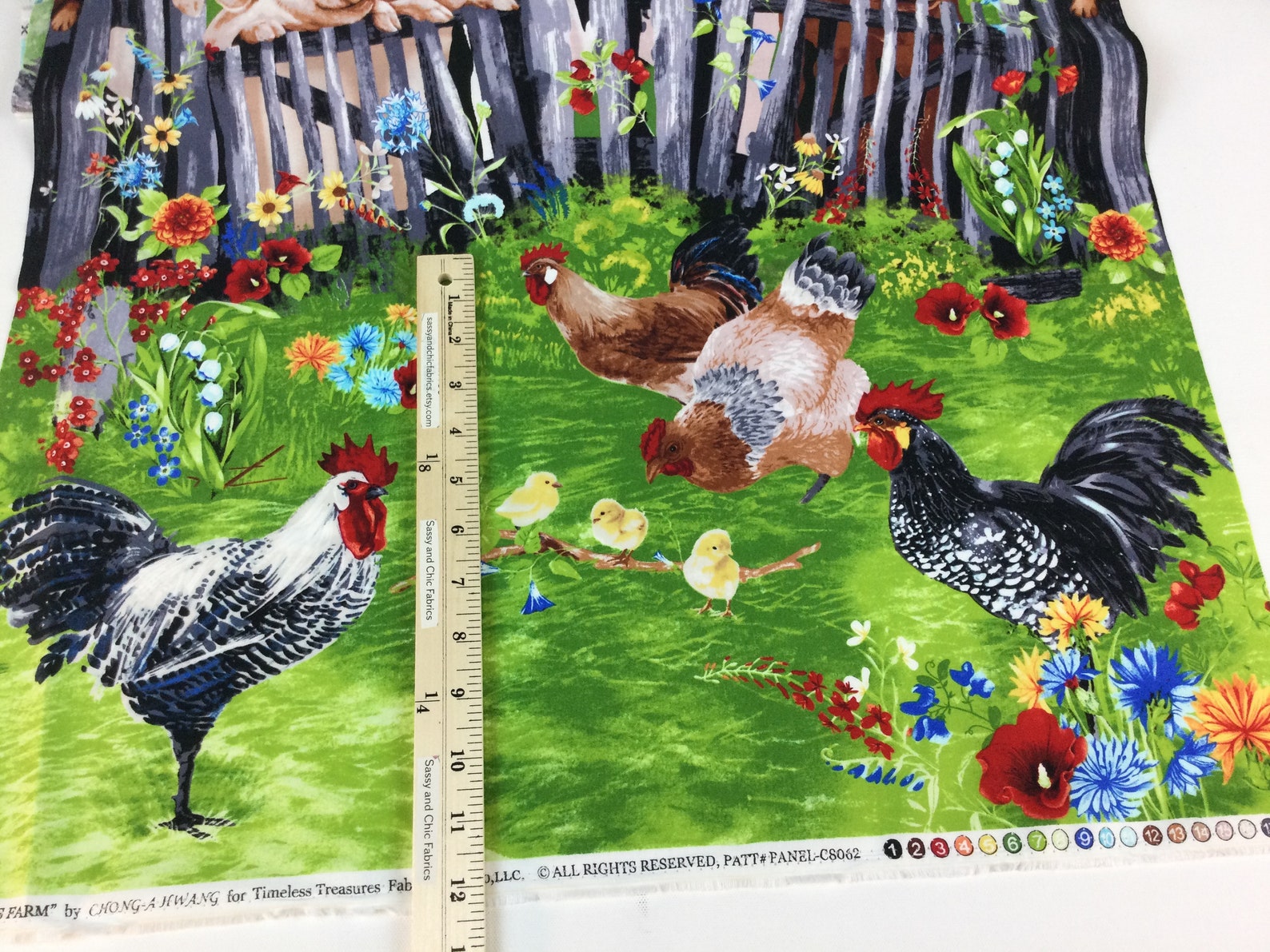 23 Blake's Farm Animals Panel Blake's Farm | Etsy