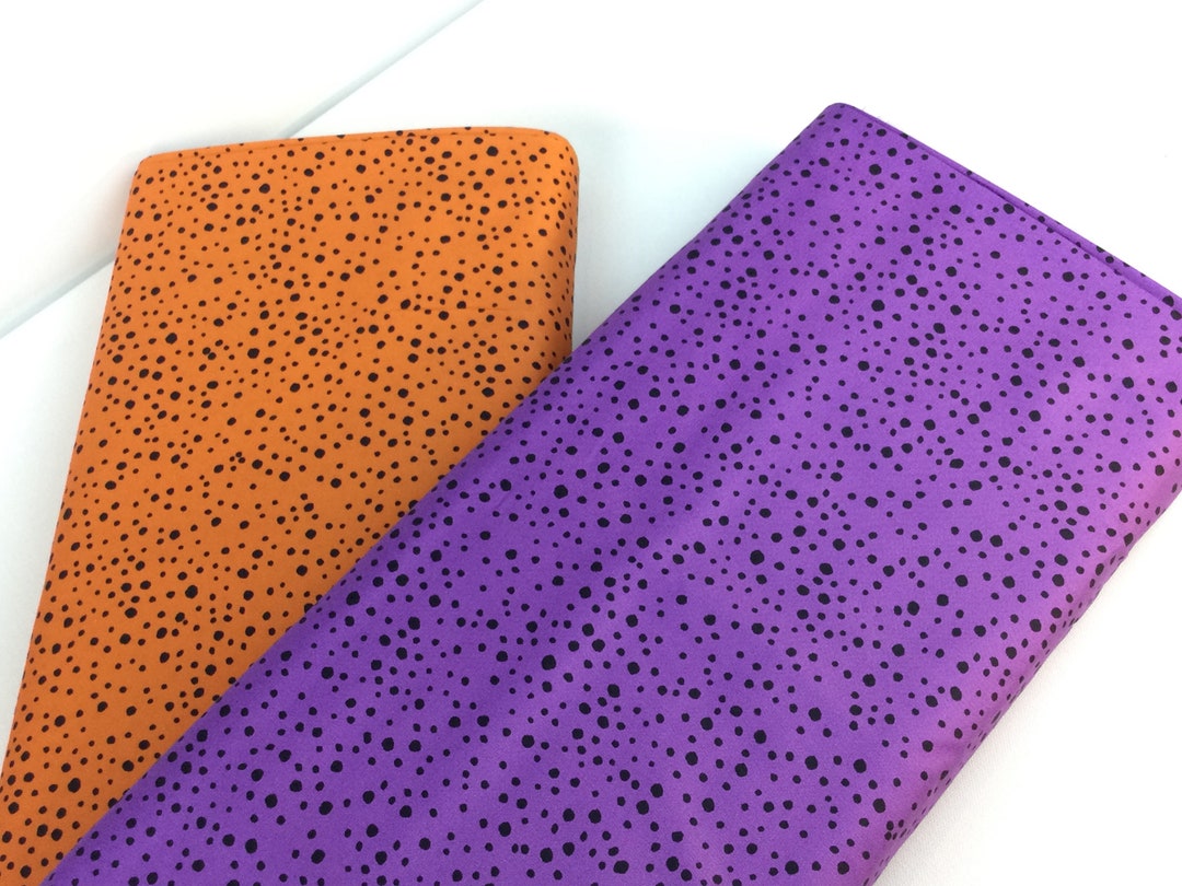Pepper Dots Purple or Orange Fabrics ~ Church Ladies Collection From ...