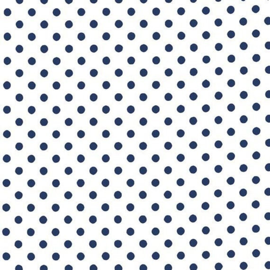Dumb Dot Marine DARK NAVY Dots Color Dumb Dot Polka Dot | Etsy