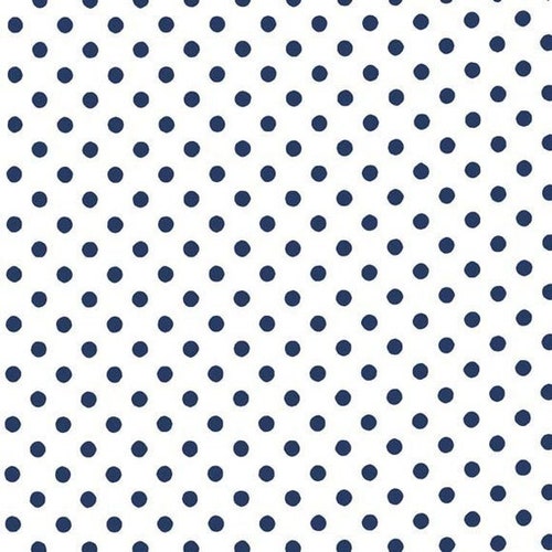 Dumb Dot Marine DARK NAVY Dots Color Dumb Dot Polka Dot - Etsy