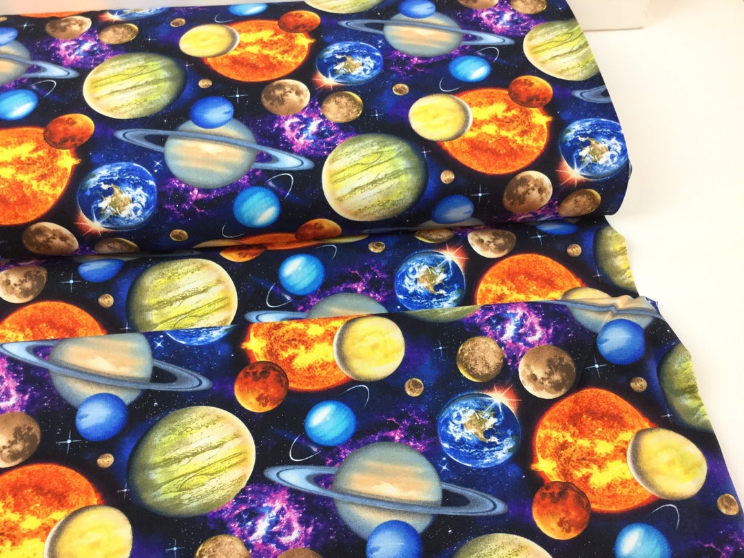 Planets Black Color ~ in Space Collection Designed by Howard Robinson ...