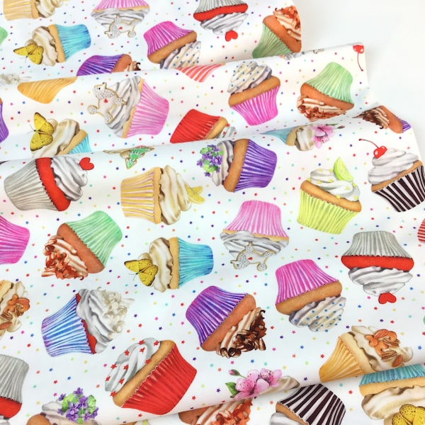 Cupcake Fabric - Etsy
