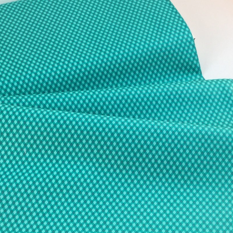 Teal Quilt Fabric - Etsy