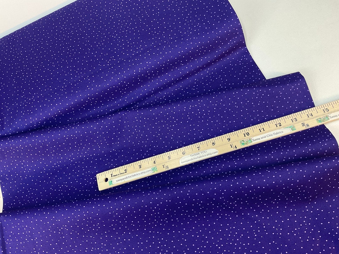 Elizabeth Pin Dots Tonal Purple Cotton Fabric ~ Elizabeth Flowerhouse ...