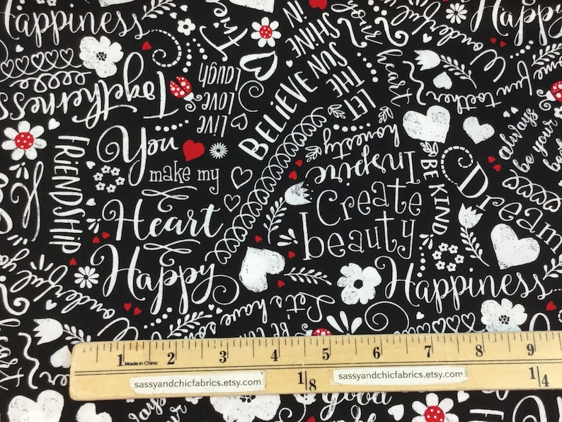 Happy Scribble Words Black Color ~ You Make My Heart Happy Collection ...