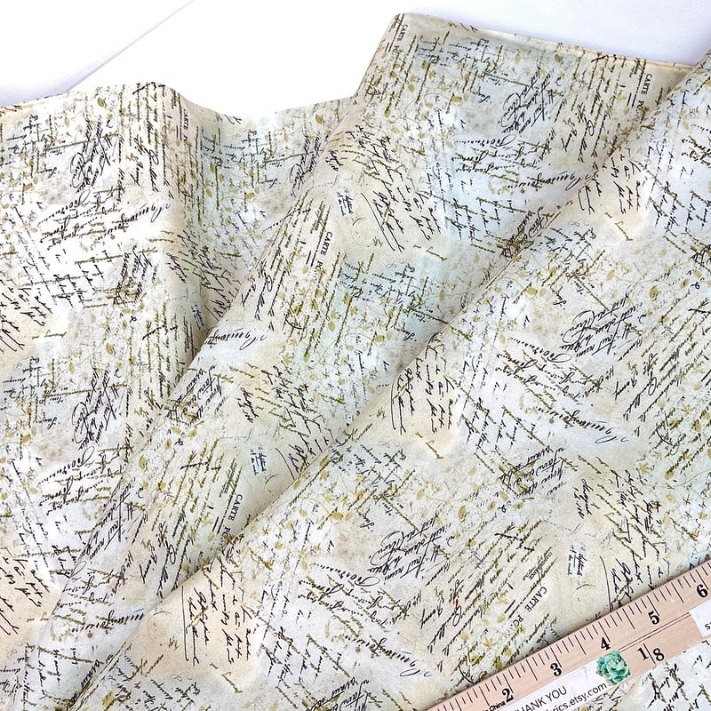 Script Fabric - Etsy