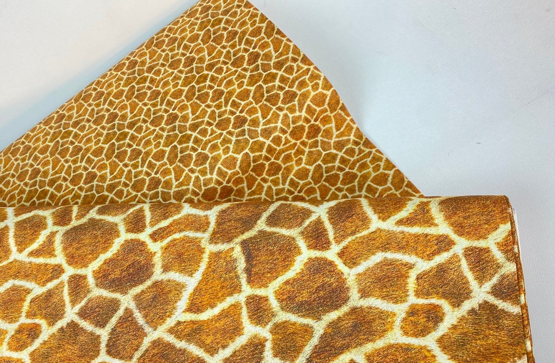 Giraffe Skin Wild Large or Small Print Fabric ~ Animal Kingdom ...