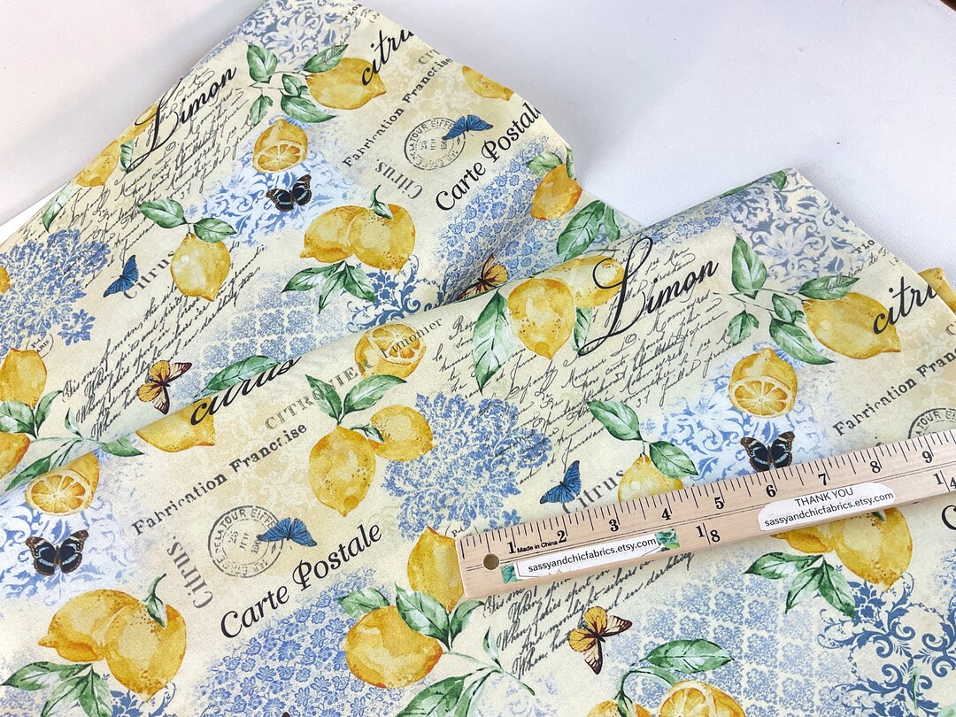 Citrons Tapestry Citrus Color Fabric ~ Limoncello Collection From ...