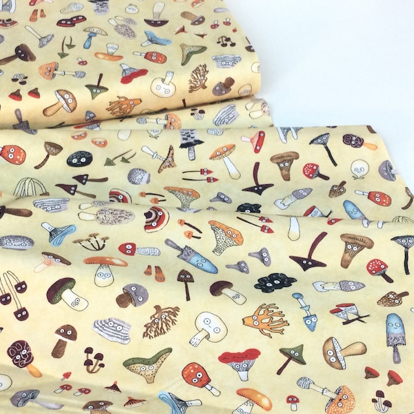 Mushroom Fabric - Etsy