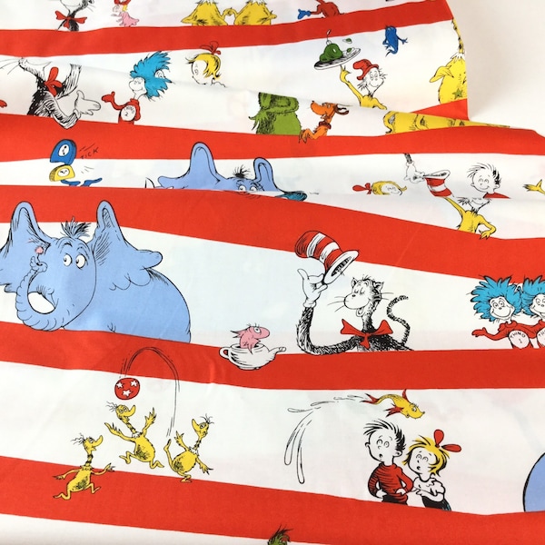 Dr Seuss Stripe - Etsy