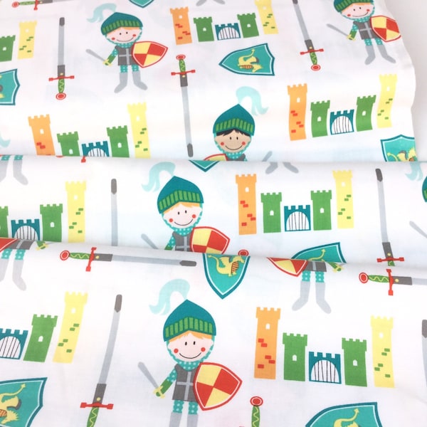 Knight Novelty Fabric - Etsy